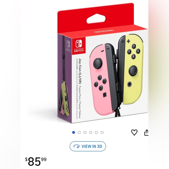 Nintendo | Video Games & Consoles | Nintendo Joycon Controllers Pink ...